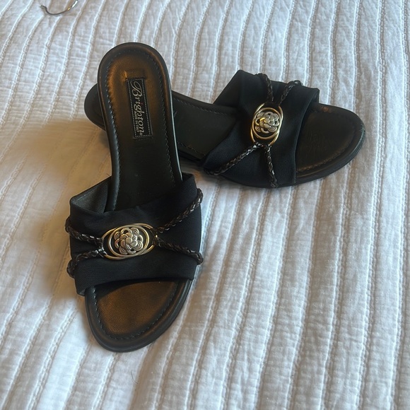 Brighton | Shoes | Brighton Wedge Slides | Poshmark